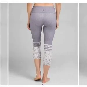 Prana | Pants & Jumpsuits | Prana Pillar Striped Yoga Capri Terrazo ...